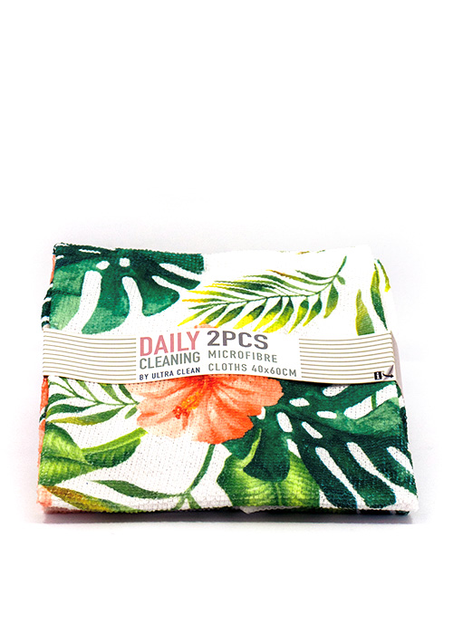 Ultra Clean Microfiber Clothes 2 Pieces 40cm x 60cm - Ace Hardware Maldives