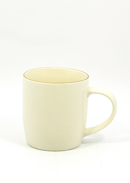 Siaki Mug White Gold Rim 320ml - Ace Hardware Maldives