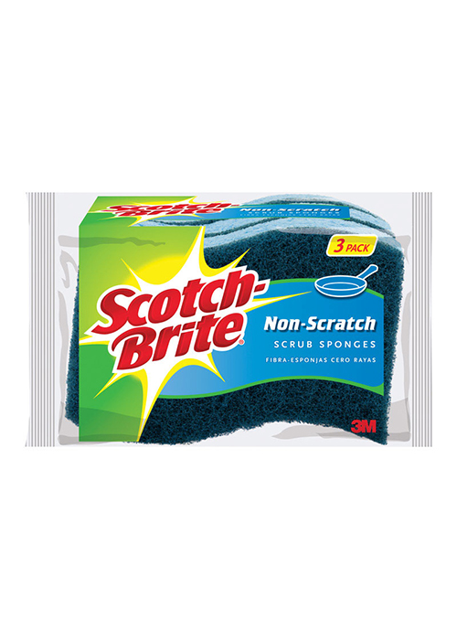 Scotch-Brite Non-Scratch Sponge For Multi-Purpose 4.4 in. L 3 pk - Ace ...