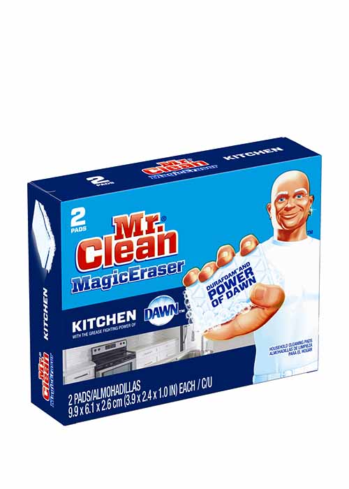 Mr. Clean Kitchen Non-Scratch Magic Eraser For Kitchen 3.9 in. L 2 pk ...