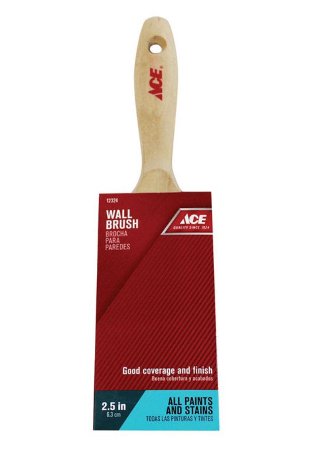 Ace 2-1/2 in. W Medium Stiff Flat Paint Brush - Ace Hardware Maldives