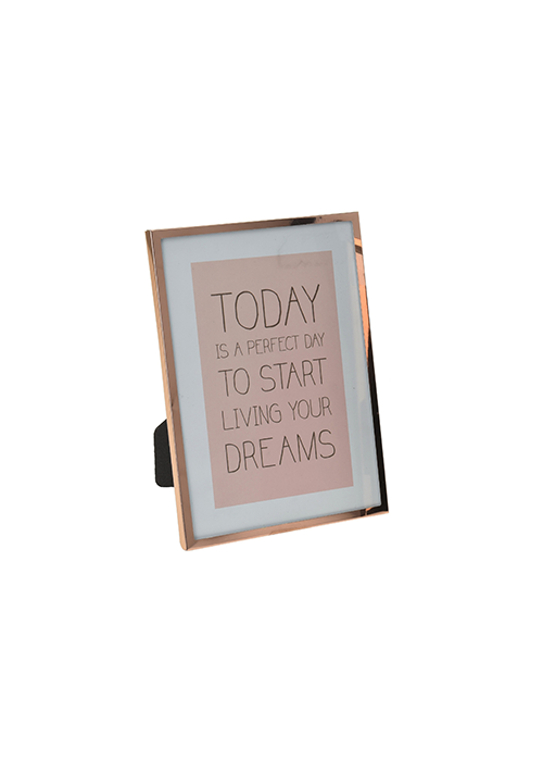 Photo Frame 10 x 15 cm, Copper - Ace Hardware Maldives