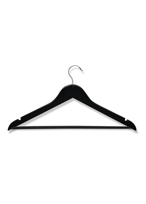 Honey-Can-Do Wooden Hanger, Pack Of 4, Black - Ace Hardware Maldives