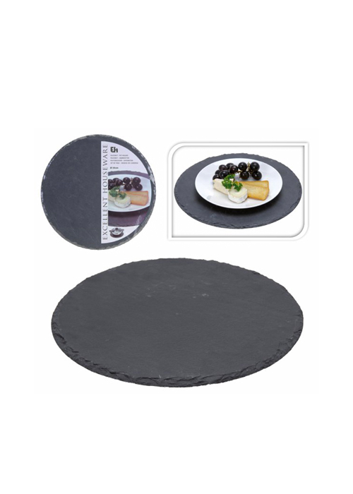 Plate Slate Material DIA 30CM - Ace Hardware Maldives