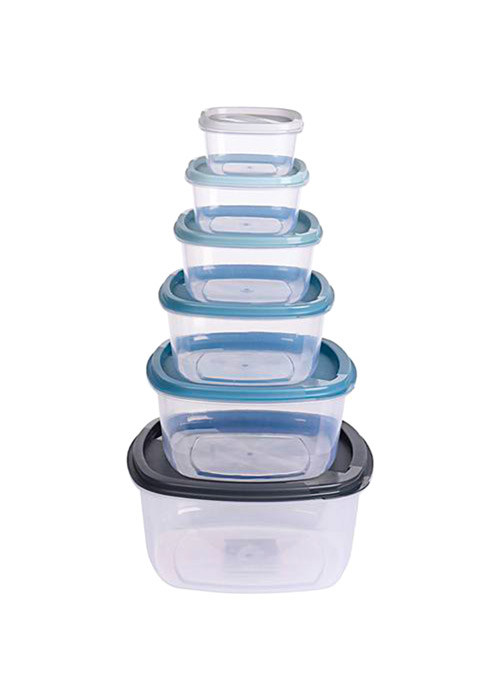 Excellent Houseware Storage Box With Lid 6PCS - Ace Hardware Maldives