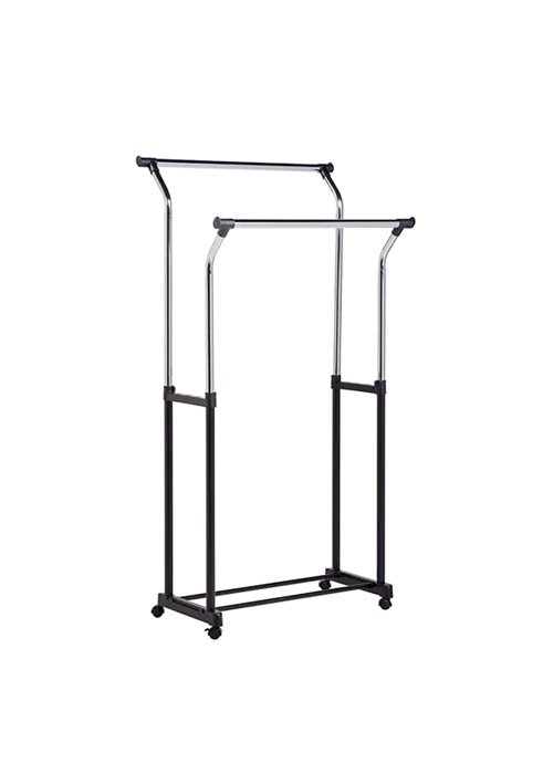 Honey-Can-Do Flared Double­ Garment Rack - 90.2 x 9.1 x 18.3 cm - Ace ...