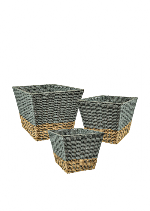 Honey-Can-Do Nested Square Baskets, 3 Pieces - Ace Hardware Maldives