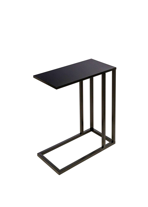 Honey-Can-Do Black C End Table - Ace Hardware Maldives