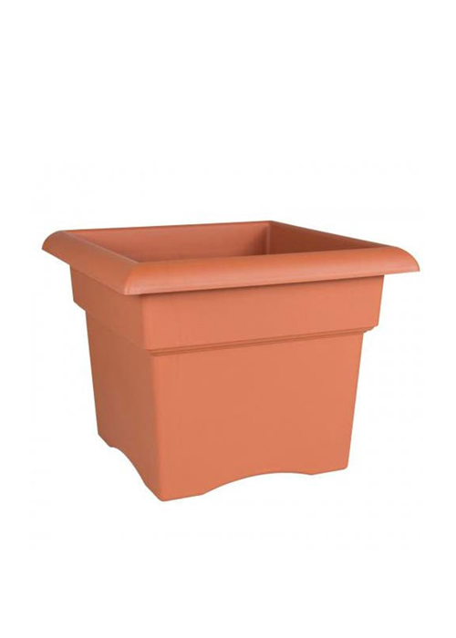 Bloem 11 in. H Resin Veranda Planter Terracotta Clay - Ace Hardware ...