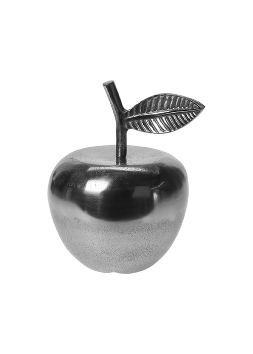 Silver Aluminum Apple - 11x9x15 cm - Ace Hardware Maldives