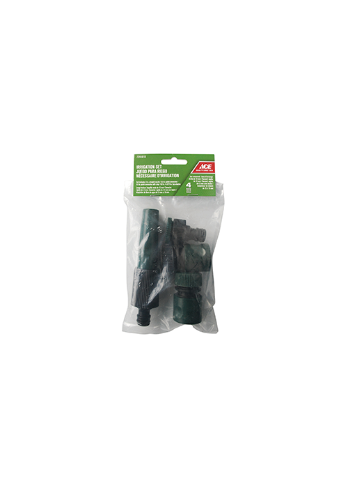 Irrigation System 4 Piece Nozzle Set Plastic Green Ace - Ace Hardware ...