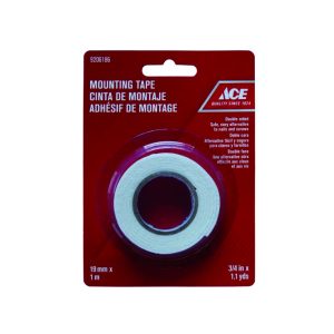 Ace White Mounting Tape Fiberglass Cloth 75in X 1.1yds (19mm X 1m ...