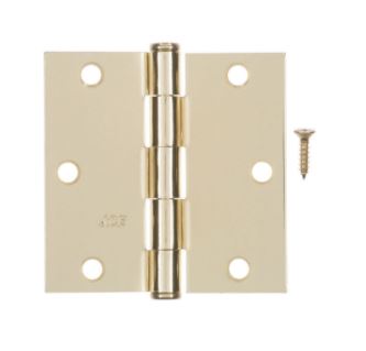 Ace 3-1/2 in. L Bright Brass Residential Door Hinge 5 Pieces - Ace ...