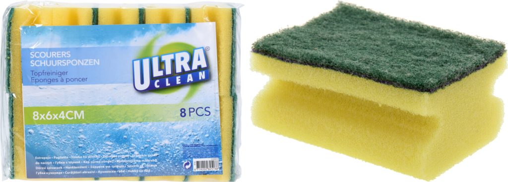 SCOURING SPONGES SET OF 8PCS - Ace Hardware Maldives